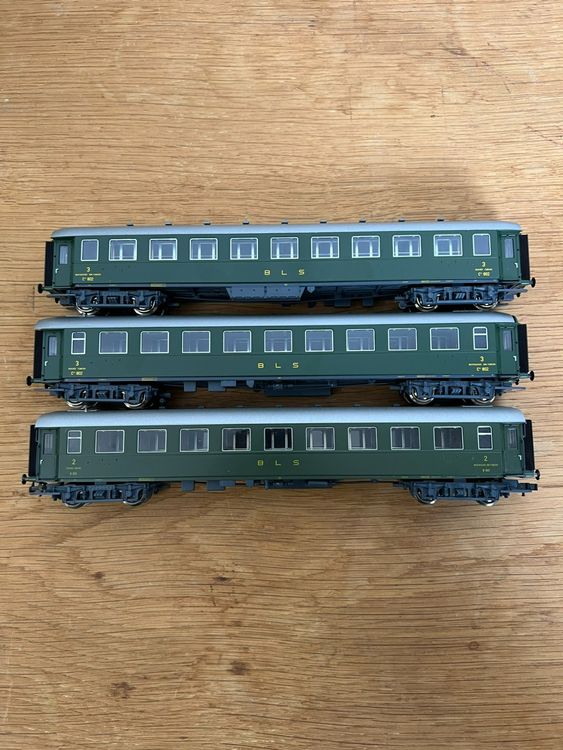 3 Roco Wagons der BLS | Kaufen auf Ricardo