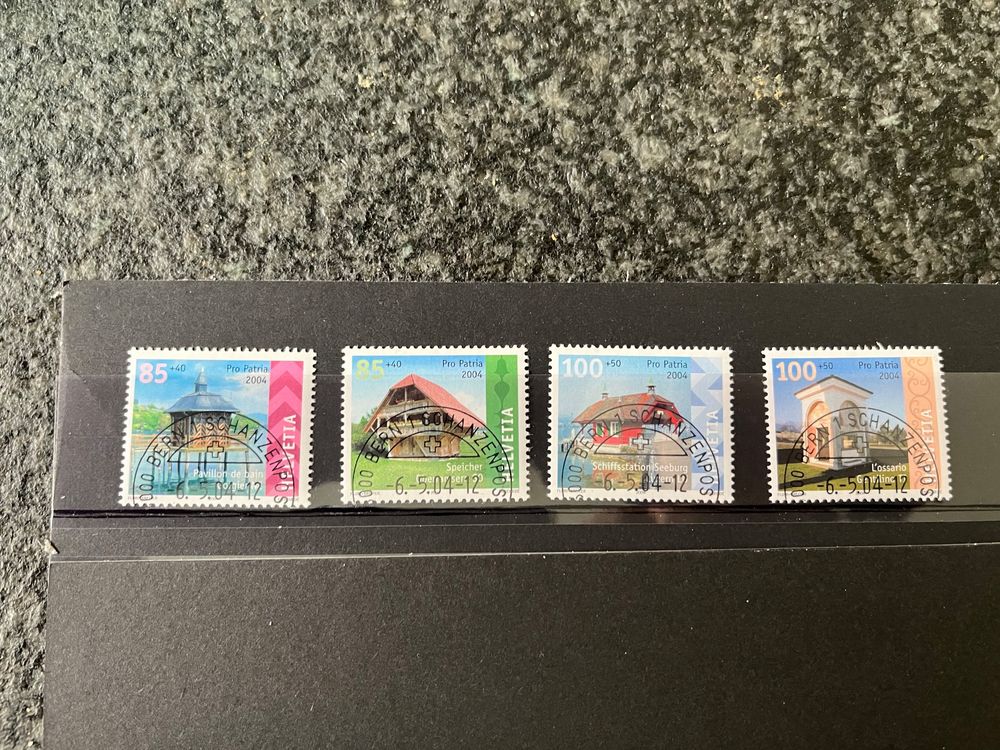 Serie Pro Patria 2004, gestempelt | Kaufen auf Ricardo