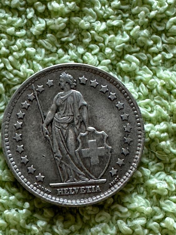 1.- Fr. Schweizer Münze 1960 (Gebraucht) in Obergerlafingen für CHF 2.5 – mit Lieferung auf ...