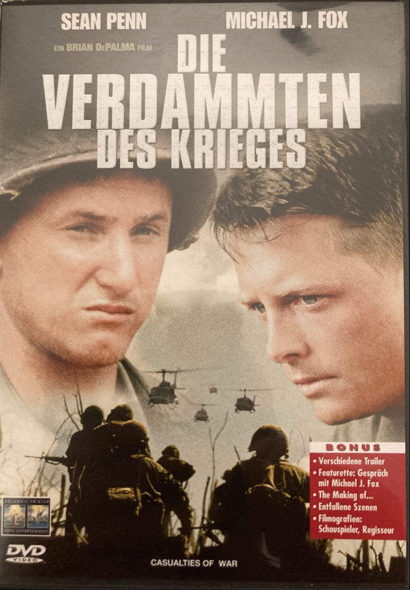 Die Verdammten des Krieges DVD mit Sean Penn, Michael J. Fox (Gebraucht) in Hunzenschwil für CHF ...