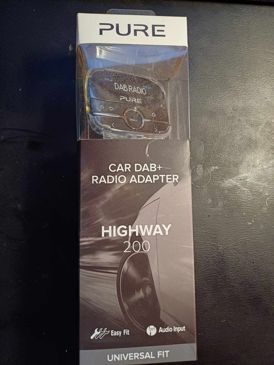 Auto DAB+ Radio Adapter Set PURE Highway 200 (Neu und originalverpackt ...