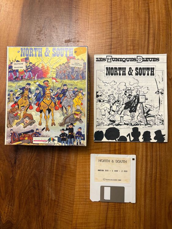 Amiga Spiel: North & South (Rare Full Price Box) (Gebraucht) in ...
