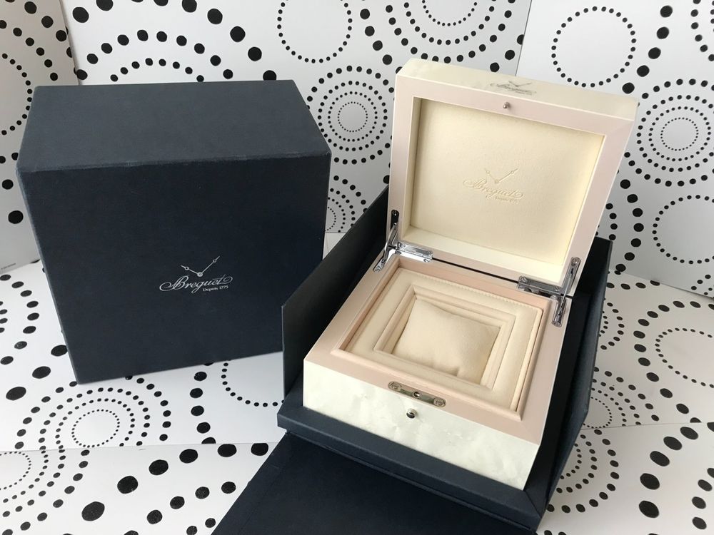 BREGUET ORIGINAL - WATCH CASE BOX ECRIN SCHACHTEL LUXUS !!! (Neuf (Voir ...