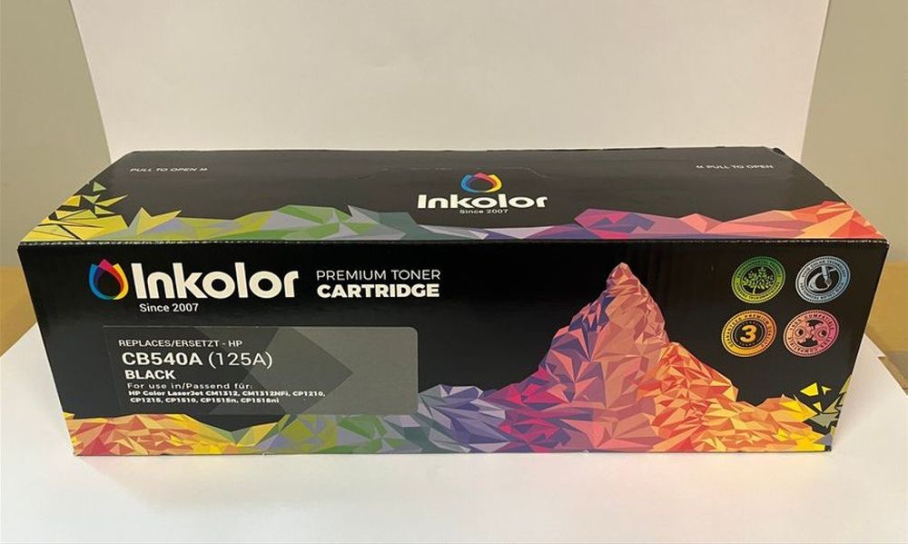 Black Toner zu HP Color LaserJet CP1215/CP1515, CB540A/125A (Neu und ...