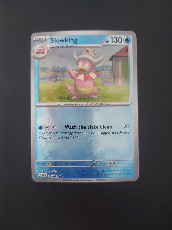 Slowking Pokeball #019 Prismatic Evolution EN (PRE) (Gebraucht) in ...