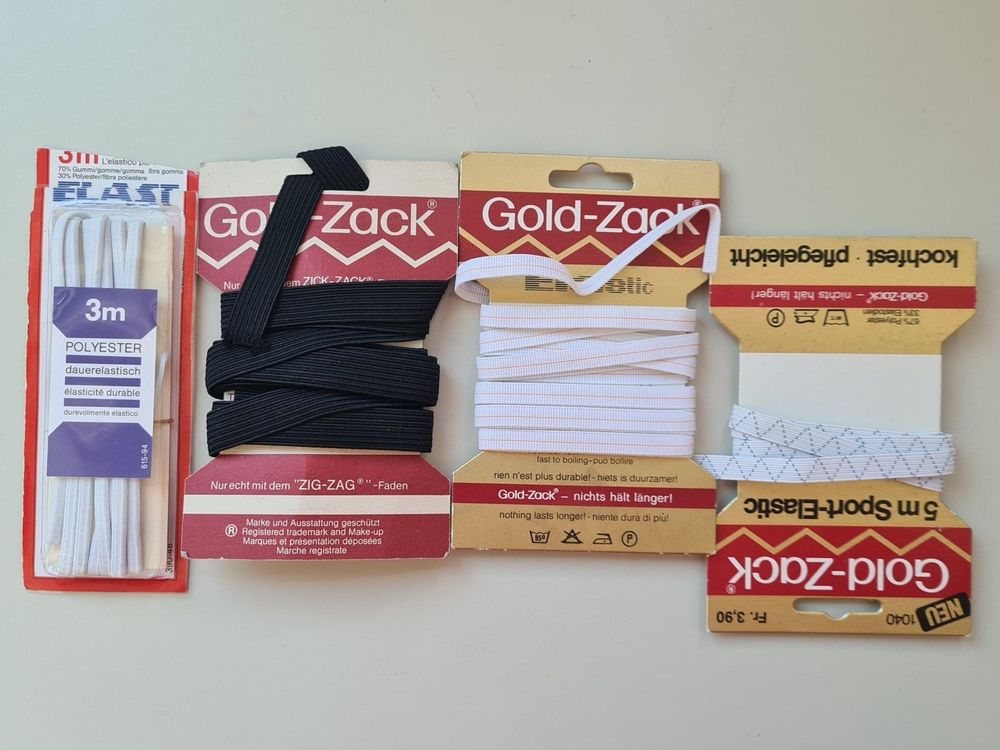 Näh Elastik / Gummiband Restposten (Gebraucht) in Urdorf für CHF 2 ...