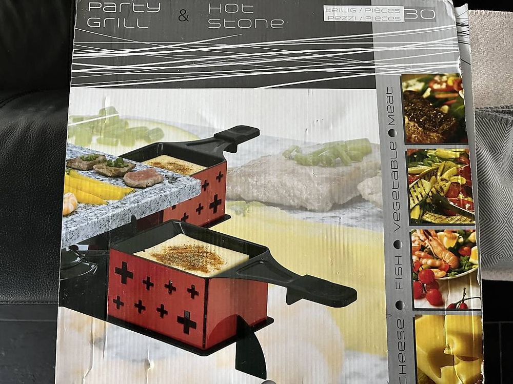 Raclette und Tischgrill/ Hot Stone (Gebraucht) in Hindelbank für CHF 20 ...