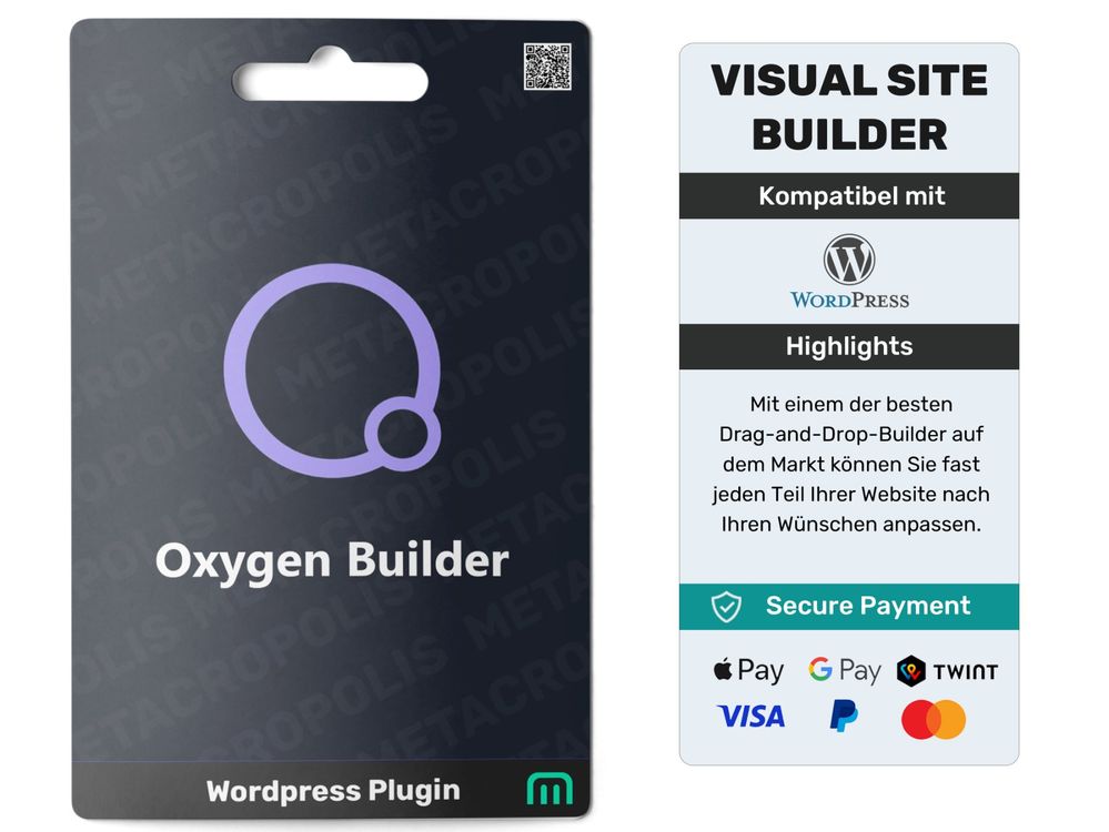 OXYGEN Builder Full Package - AKTION | Kaufen auf Ricardo