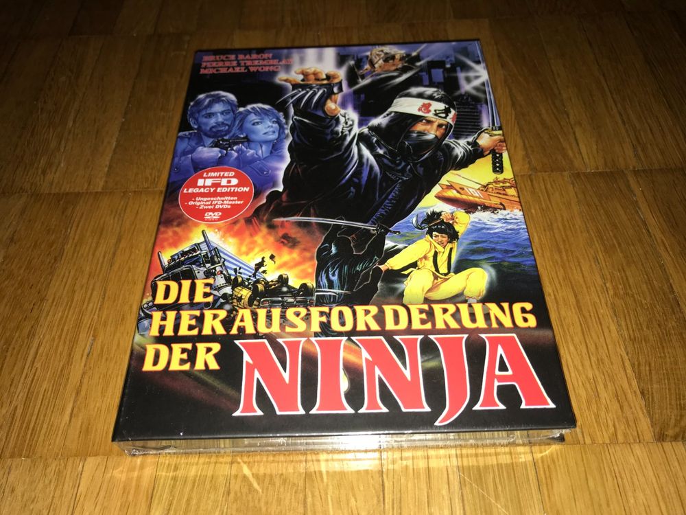 Die Herausforderung der Ninja - MEDIABOOK - UNCUT (Neu und ...