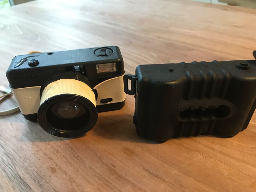 2 analoge Lomo-Kameras: Fisheye und Supersampler (Defekt) in Wünnewil ...