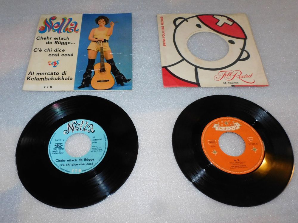 Single Nella Chehr eifach de Rügge - 50er 60er Single (Gebraucht) in ...