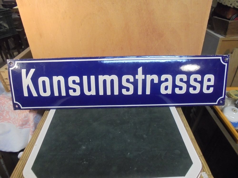 Altes original Emailschild | Kaufen auf Ricardo