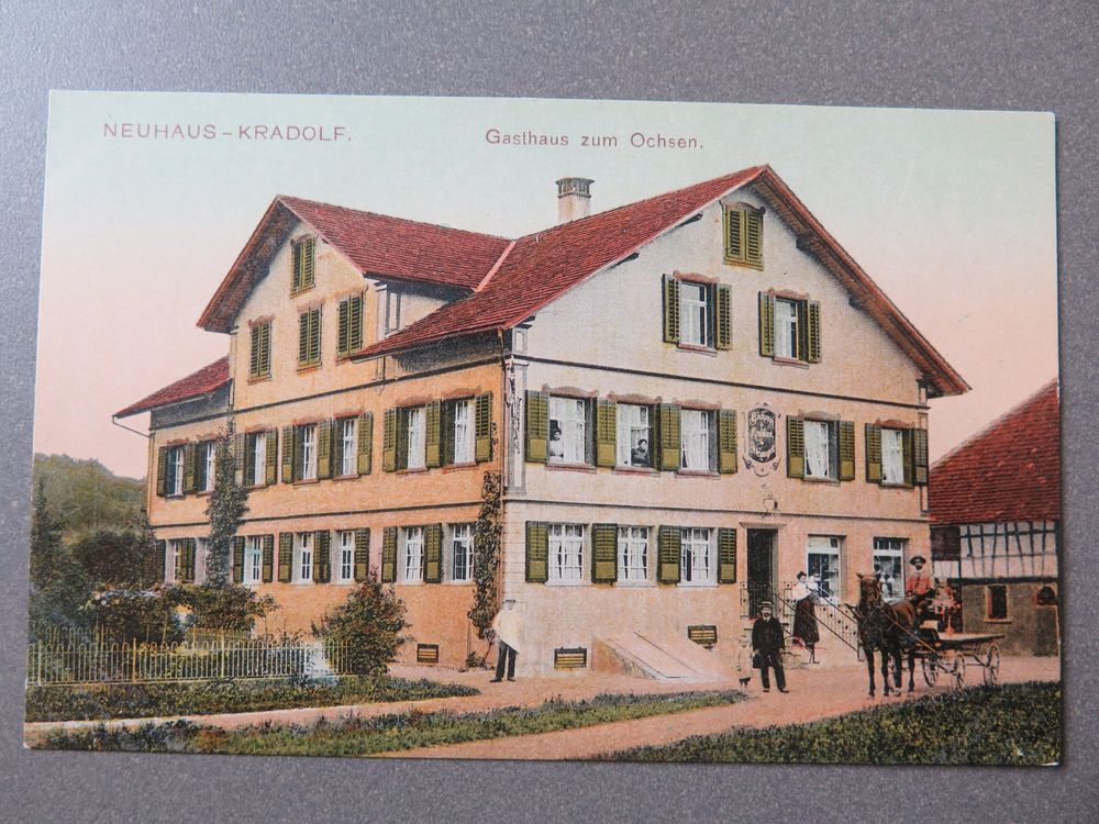 KRADOLF - NEUHAUS-KRADOLF - GASTHAUS ZUM OCHSEN- NICHT GEL. | Kaufen ...