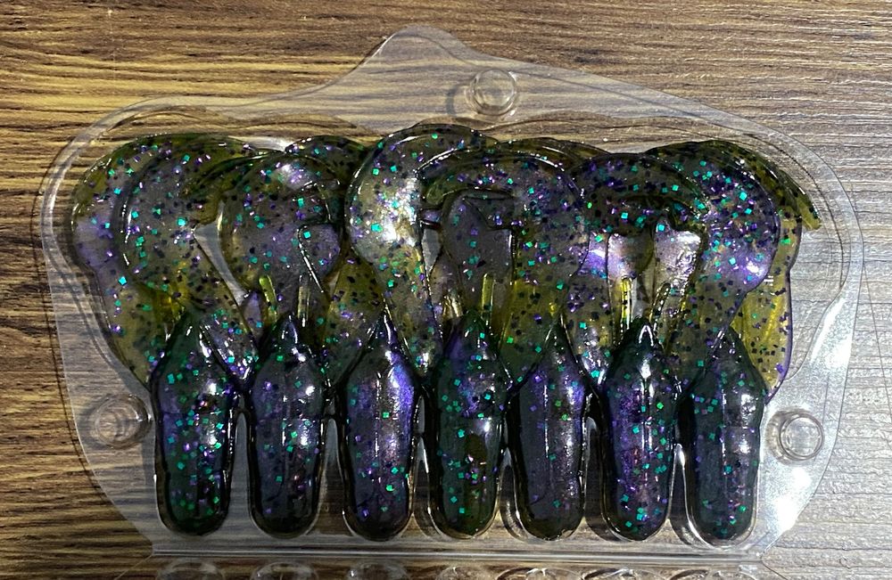 STRIKE KING Chunk (Gummikrebs) - 7,5cm (Neu und originalverpackt) in ...