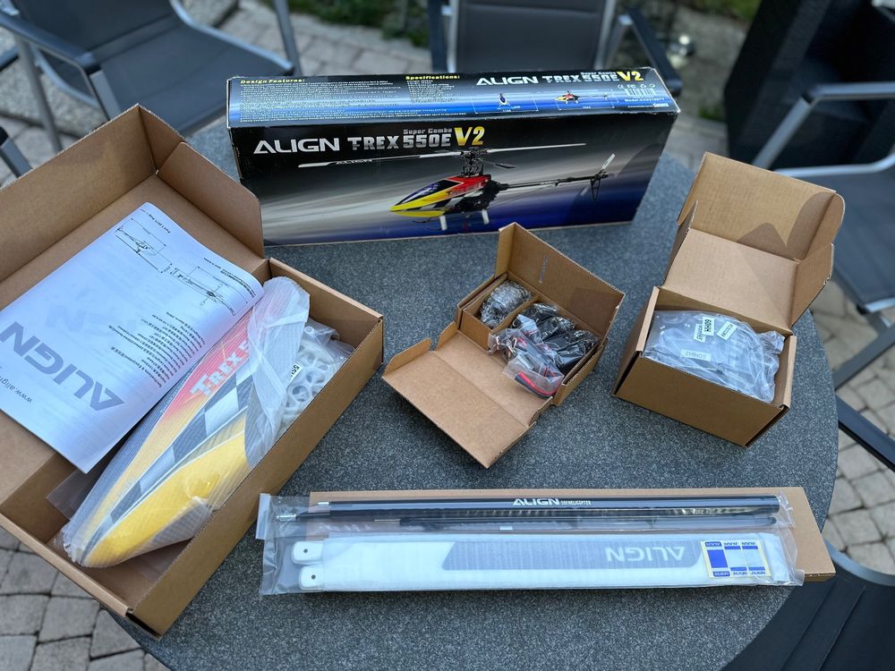 ALIGN T-REX 550E V2 SUBER COMBO (Neu (gemäss Beschreibung)) in ...
