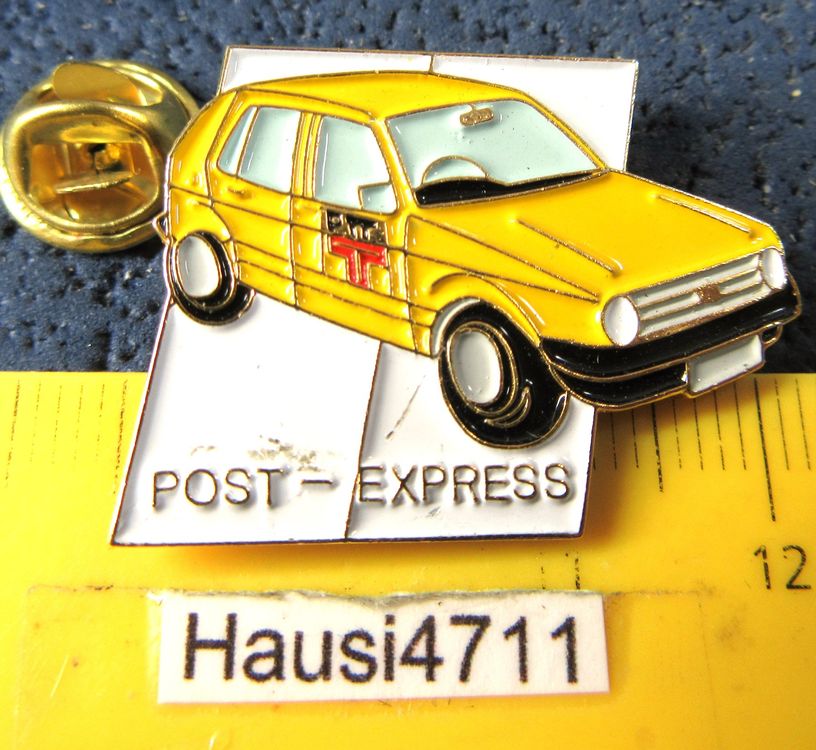 VW GOLF PTT SCHWEIZ POST-EXPRESS PIN (Gebraucht) in Ettingen für CHF 0. ...