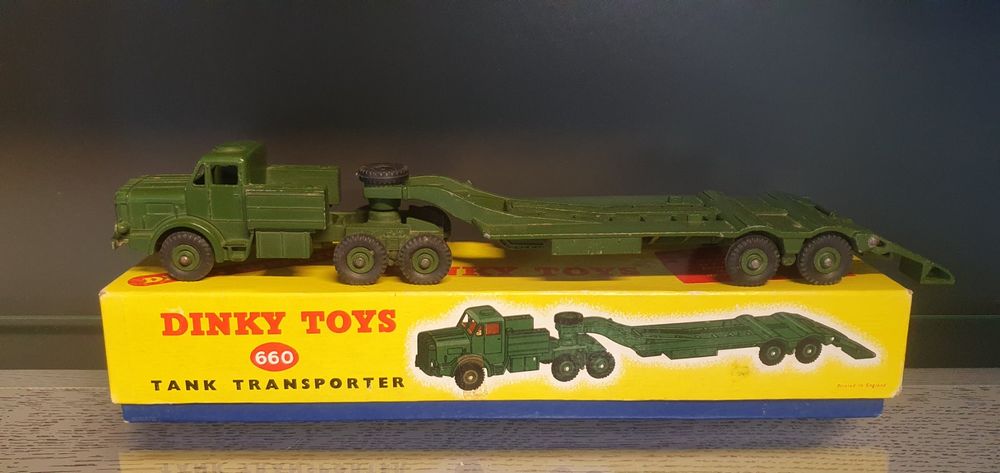 DINKY TOYS: TANK TRANSPORTER 660 OVP | Kaufen auf Ricardo