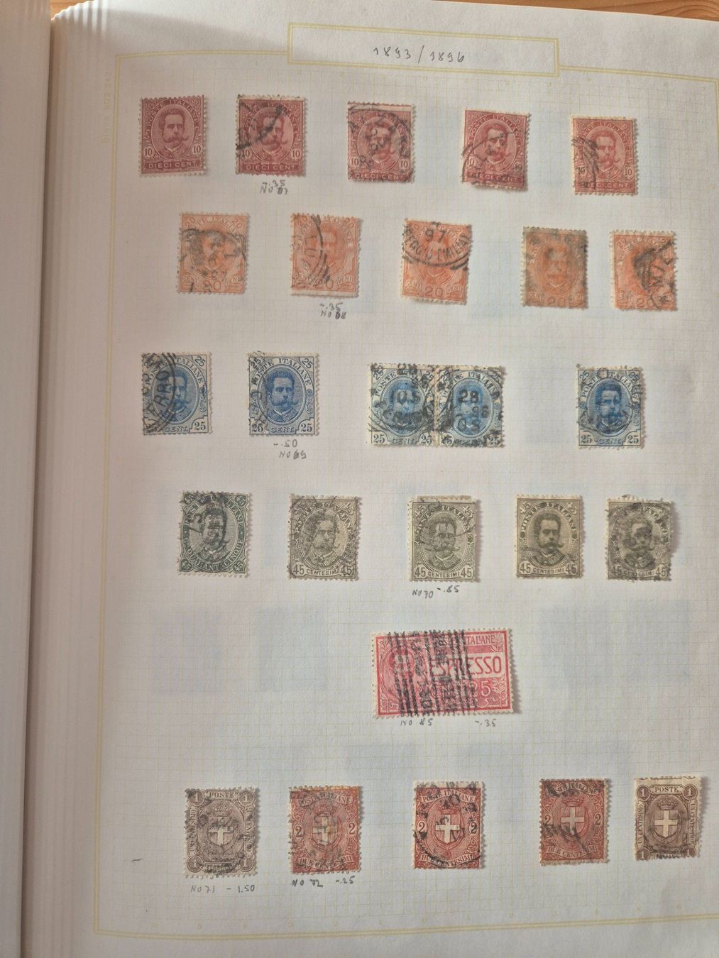 Italien Briefmarken o in Biella Album Zustand gemäss Bilder (Gebraucht ...