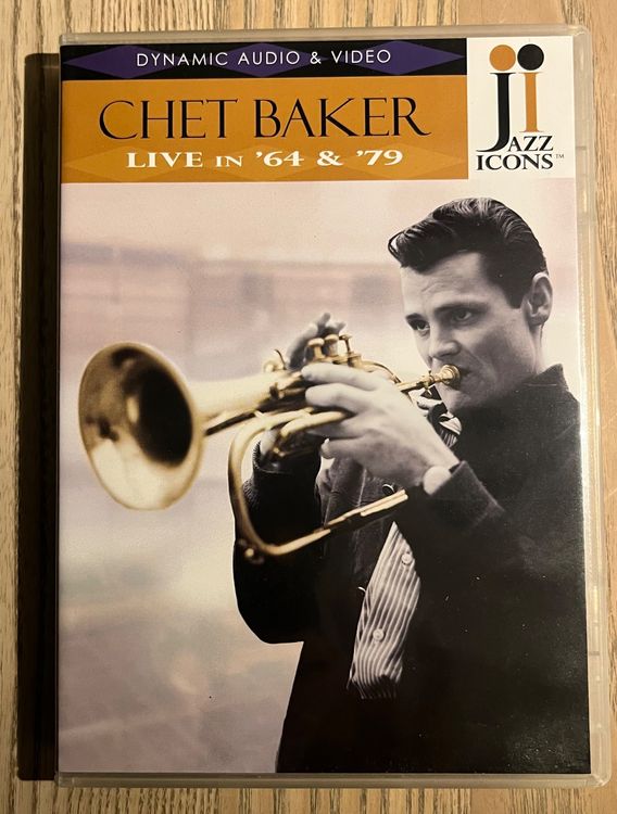 Chet Baker Jazz Icons DVD - Live in '64 & '79 (Gebraucht) in Winkel für ...