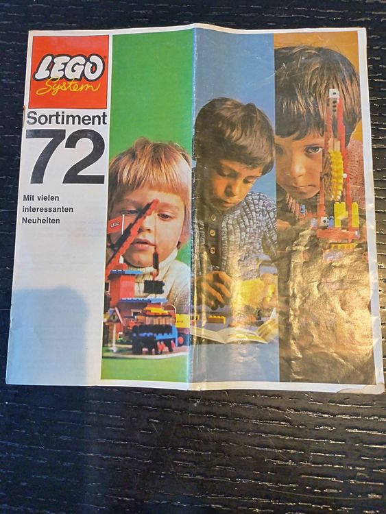 Lego-Katalog "Lego System - Sortiment 72" aus dem Jahr 1972 | Acheter ...