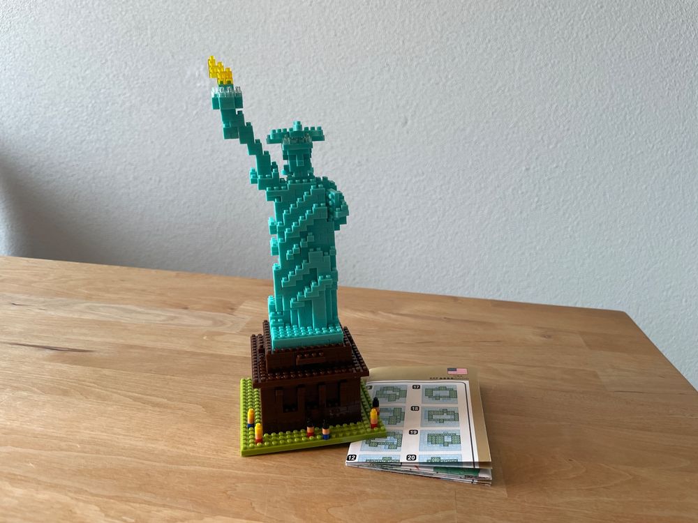 nanoblock Statue of Liberty NBM-003 (Gebraucht) in Sursee für CHF 10 – mit Lieferung auf Ricardo ...