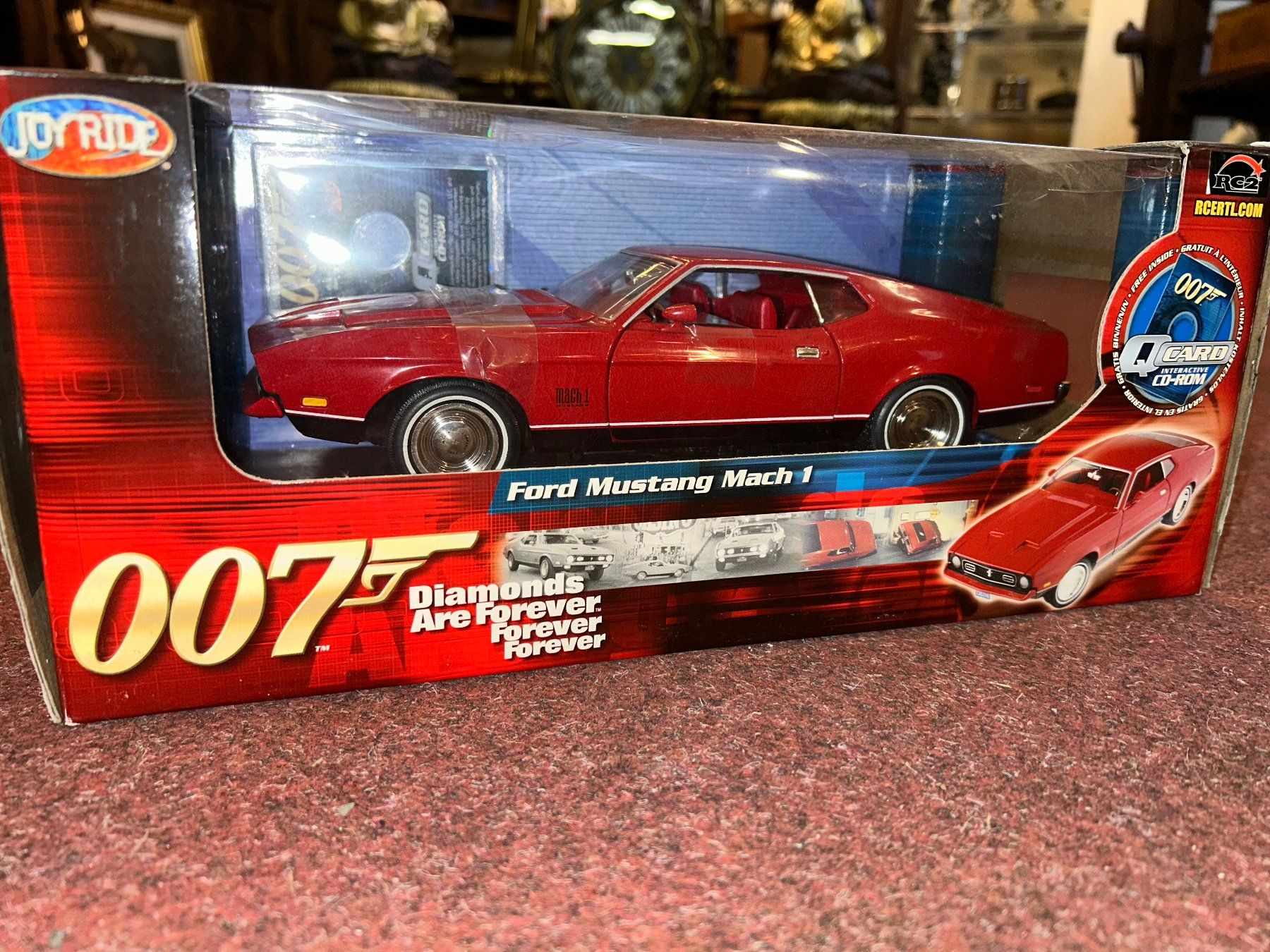 Ertl 1:18 Die-Cast Modell Ford Mustang Mach 1 007 (Gebraucht) in Sugiez ...