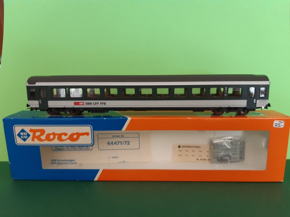 Roco Schnellzugwagen EW IV der SBB (Gebraucht) in Bassersdorf für CHF 40 – mit Lieferung auf ...