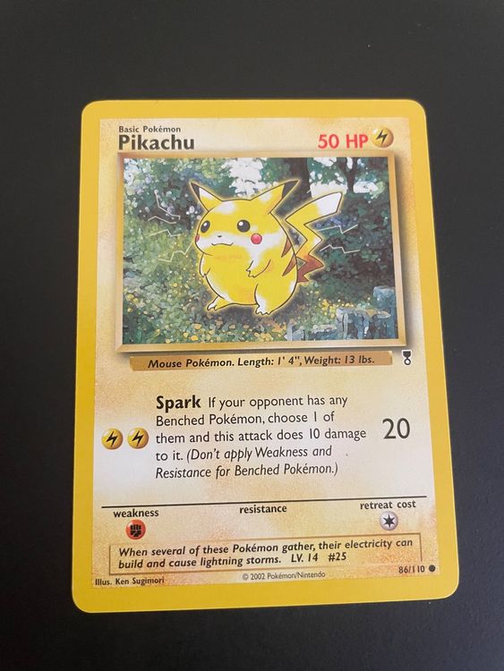 Pikachu 86/110 Legendary Collection | Kaufen auf Ricardo