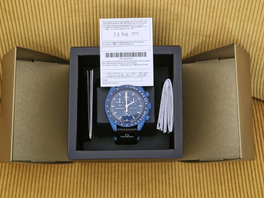 Swatch/Omega-Neptune (Neu und originalverpackt) in Riehen für CHF 799 ...