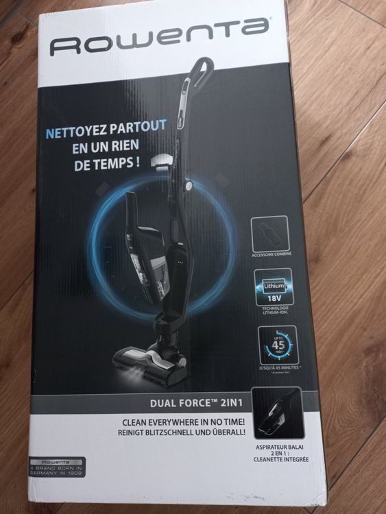 Rowenta dual force 2 in 1 staubsauger (Neu und originalverpackt) in für ...