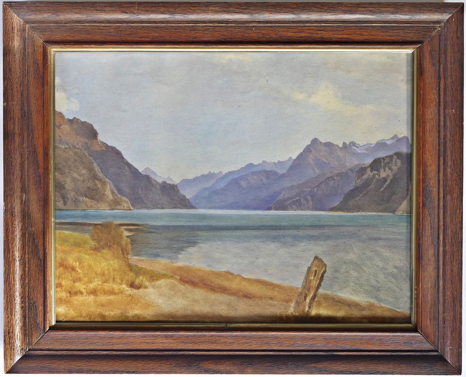 Max WOLFINGER (1837-1912) - Gemälde Untersee mit Urirotstock (Gebraucht ...