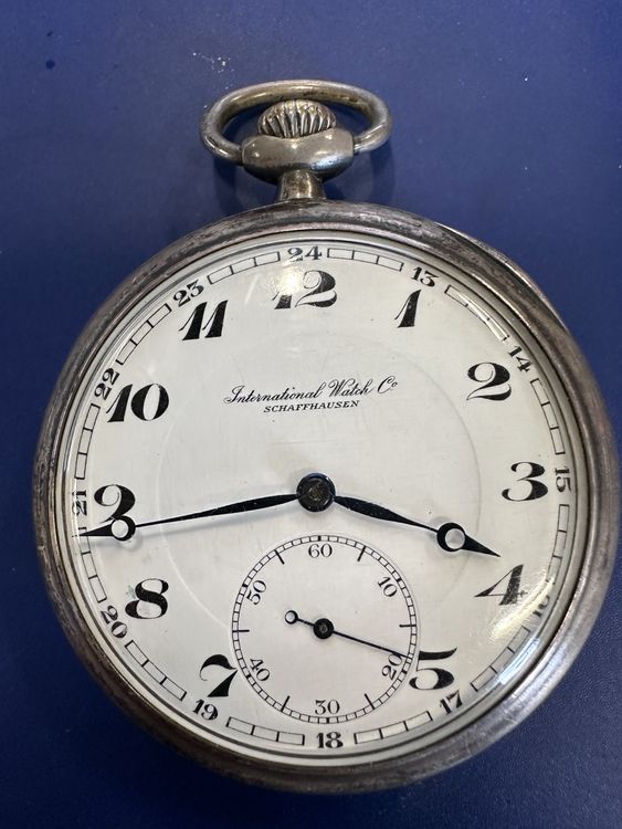 IWC Taschenuhr GF 925 Silber | Kaufen auf Ricardo