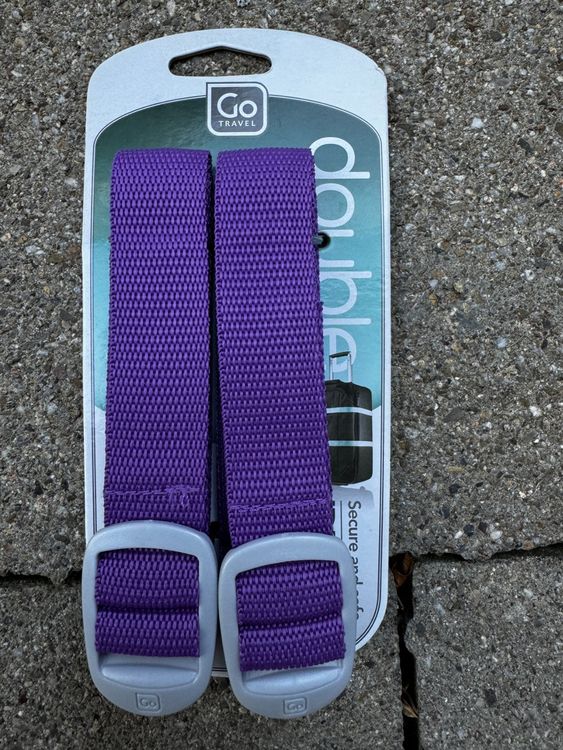 Design Go Travel 2 Luggage Straps, 1.7m x 2.5cm, fabrikneu | Kaufen auf ...