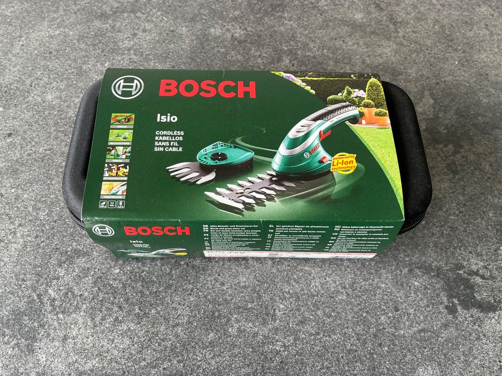 Bosch Isio Akku-Strauch- und Grasscheren-Set | Kaufen auf Ricardo