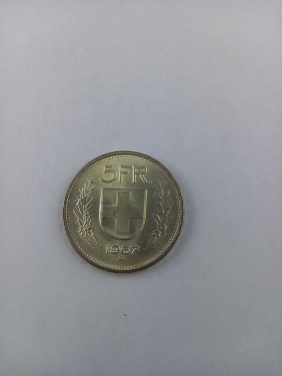 5 Franken 1967 (Gebraucht) in Birsfelden für CHF 9 – mit Lieferung auf Ricardo kaufen