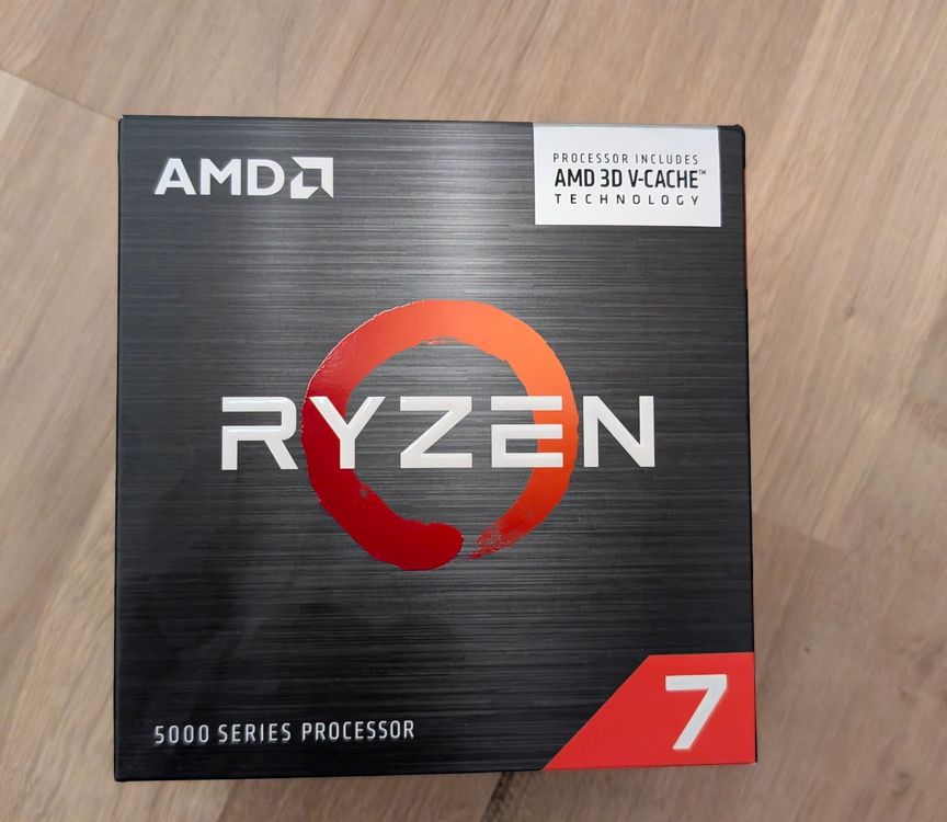 AMD Ryzen 7 5800X3D - Gaming Power - OVP & Top Zustand (Gebraucht) in ...