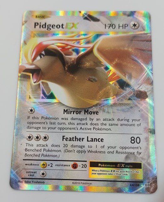 Pidgeot EX (64/108 XY Evolutions) NM / ENG | Kaufen auf Ricardo
