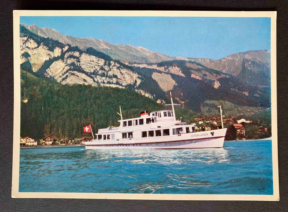 AK MS Interlaken auf dem Brienzersee | Kaufen auf Ricardo