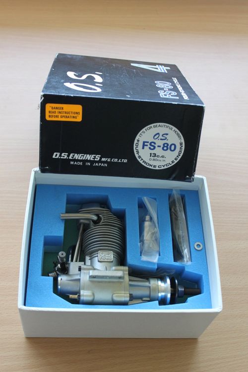 Modellmotor O.S. FS-80 Four Stroke Cycle (Neu (gemäss Beschreibung)) in ...