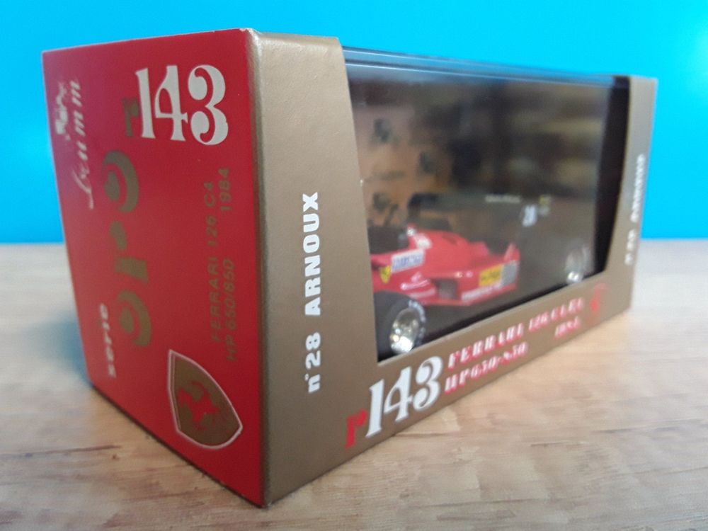 Ferrari 126 C4 _ Formel 1 _ brumm Serie oro _ 1:43 | Kaufen auf Ricardo