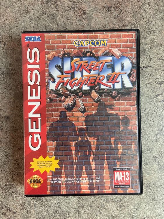 Sega Genesis Game - Super Street Fighter 2 Capcom | Kaufen auf Ricardo