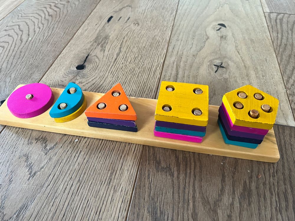 Siso Wooden children puzzle counting 1-5 | Kaufen auf Ricardo