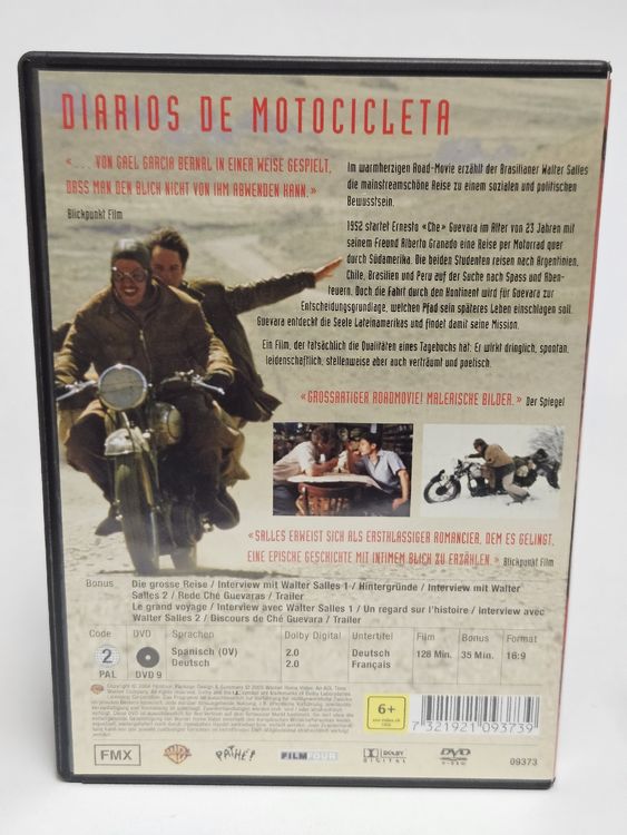 Diarios de Motocicleta "Motorcycle Diaries" / DVD #WT18 | Kaufen auf ...