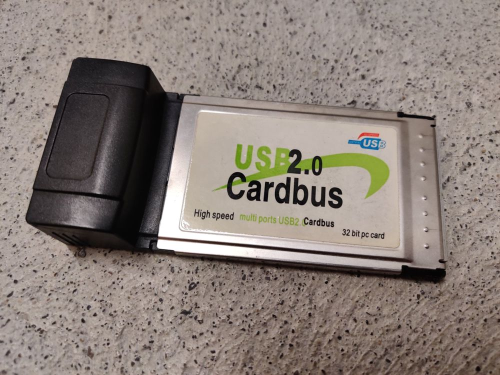 PCMCIA USB adapter (Gebraucht) in für CHF 1 – mit Lieferung auf Ricardo ...