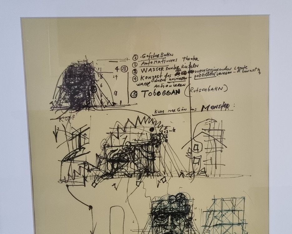 Jean Tinguely ¦ Lithografie ¦ nummeriert & signiert ¦ Rahmen (Gebraucht) in Luzern für CHF 499 ...