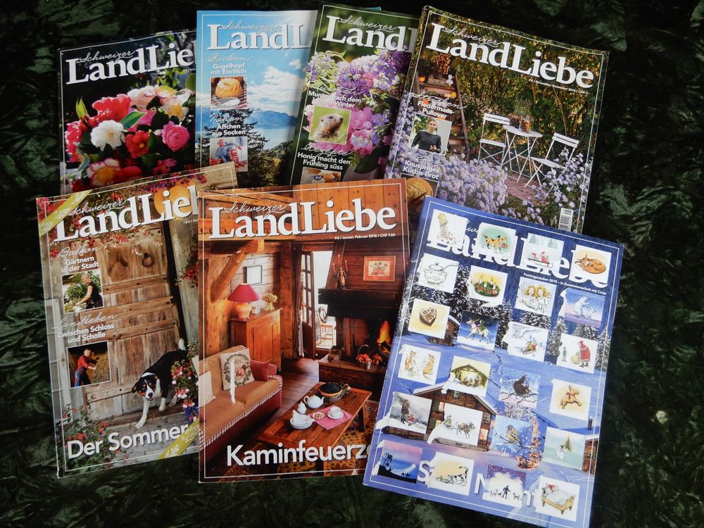 7 STK LANDLIEBE ZEITSCHRIFTEN (Gebraucht) in Huttwil für CHF 9 – mit ...