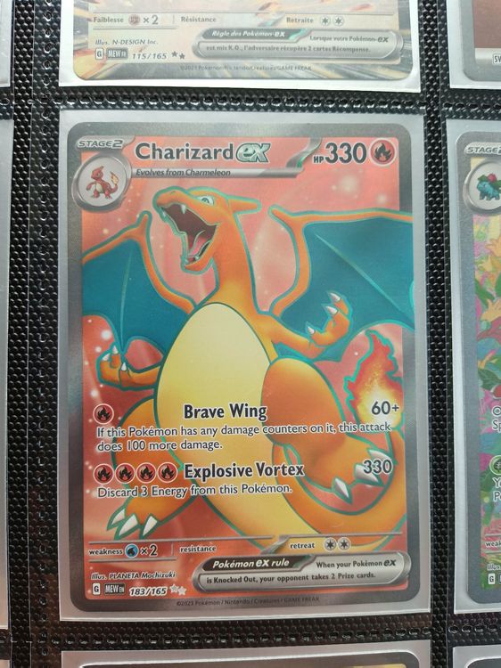 Charizard ex - Full Art Pokemon 151 (Gebraucht) in Altstätten SG für ...