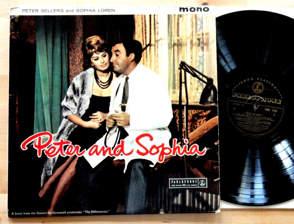 LP PETER SELLERS SOPHIA LOREN Peter and Sofia 1960 UK PRESS (Gebraucht) in Kesswil für CHF 10 ...