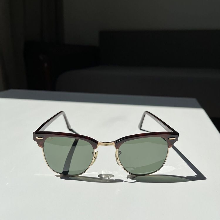 Vintage Ray Ban Clubmaster Made in USA B&L Bausch & Lomb (Gebraucht) in ...