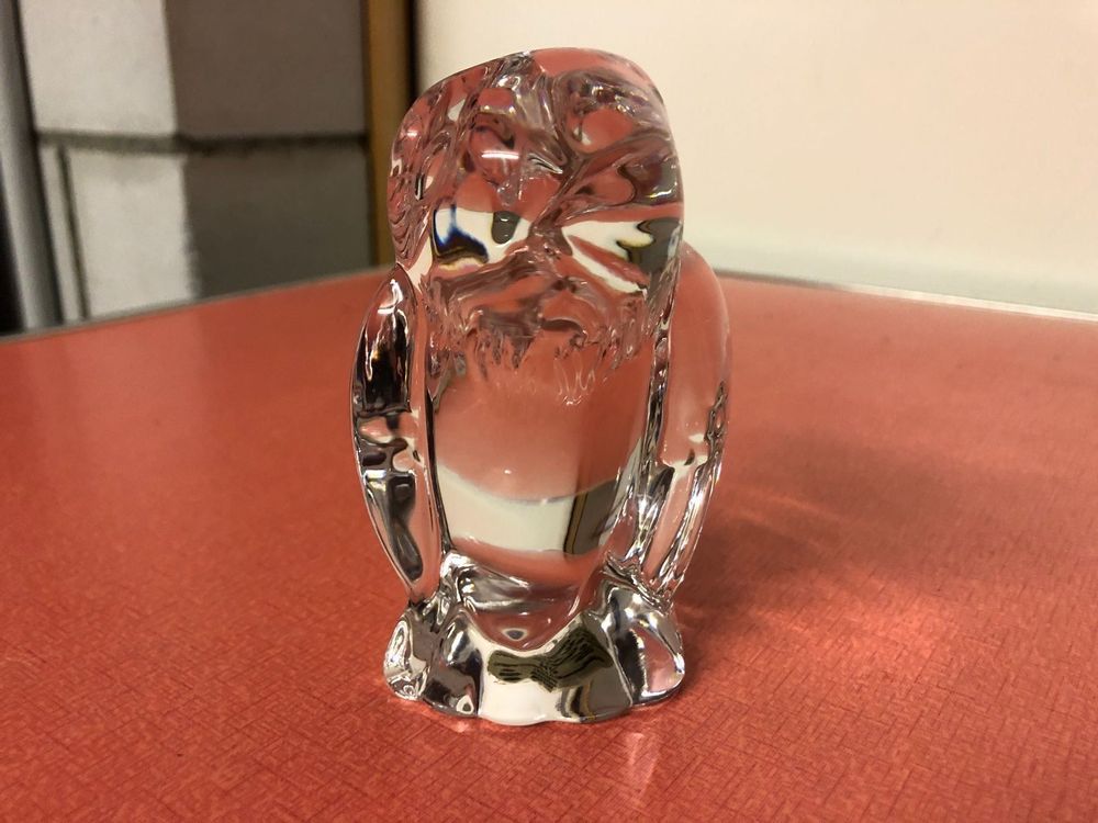 Wunderschöne Figur Uhu Kristall Glas | Kaufen auf Ricardo